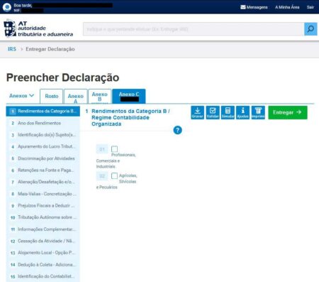 IRS, modelo 3 – Preenchimento e Submissão - Bora Falar de Guito