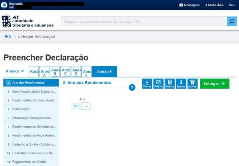 IRS, modelo 3 – Preenchimento e Submissão - Bora Falar de Guito