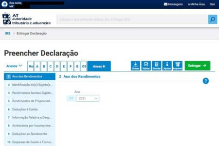 IRS, modelo 3 – Preenchimento e Submissão - Bora Falar de Guito